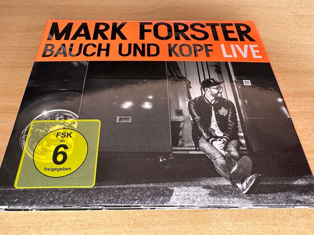 Mark Forster – Bauch Und Kopf Live - 2 CD + DVD (Gebraucht) in Rikon im ...