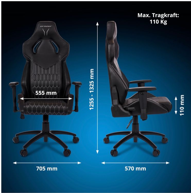 ERAZER® Gaming Stuhl Druid P10 | Kaufen auf Ricardo