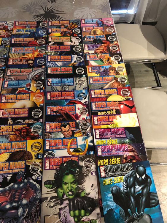 Lot Magazine Marvel Super Heroes La Collection Officielle (Gebraucht ...