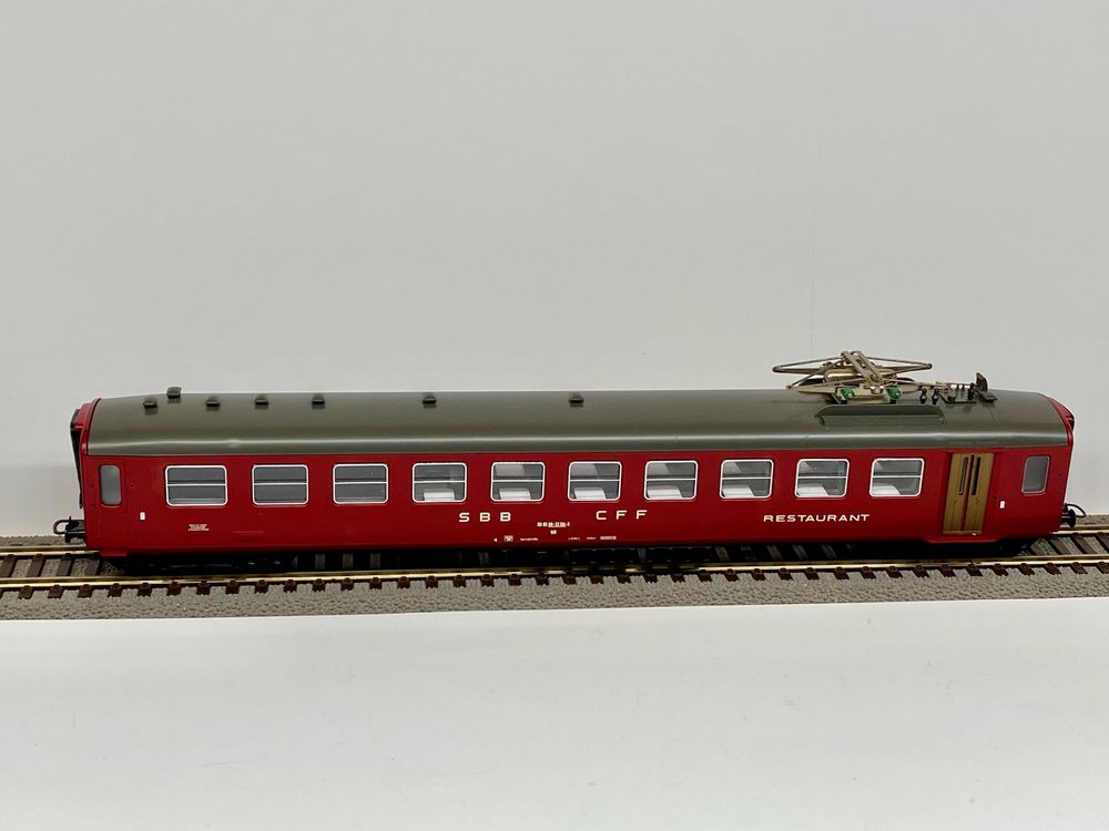 Liliput 875 54 (H0 GS) SBB Leichtstahl-Speisewagen WR (Gebraucht) in Zürich für CHF 25 – mit ...