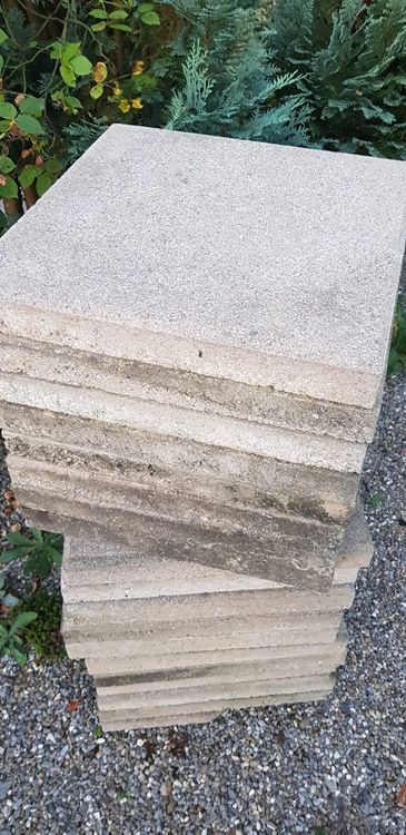19 Gartenplatten 40cm x 40 cm | Kaufen auf Ricardo