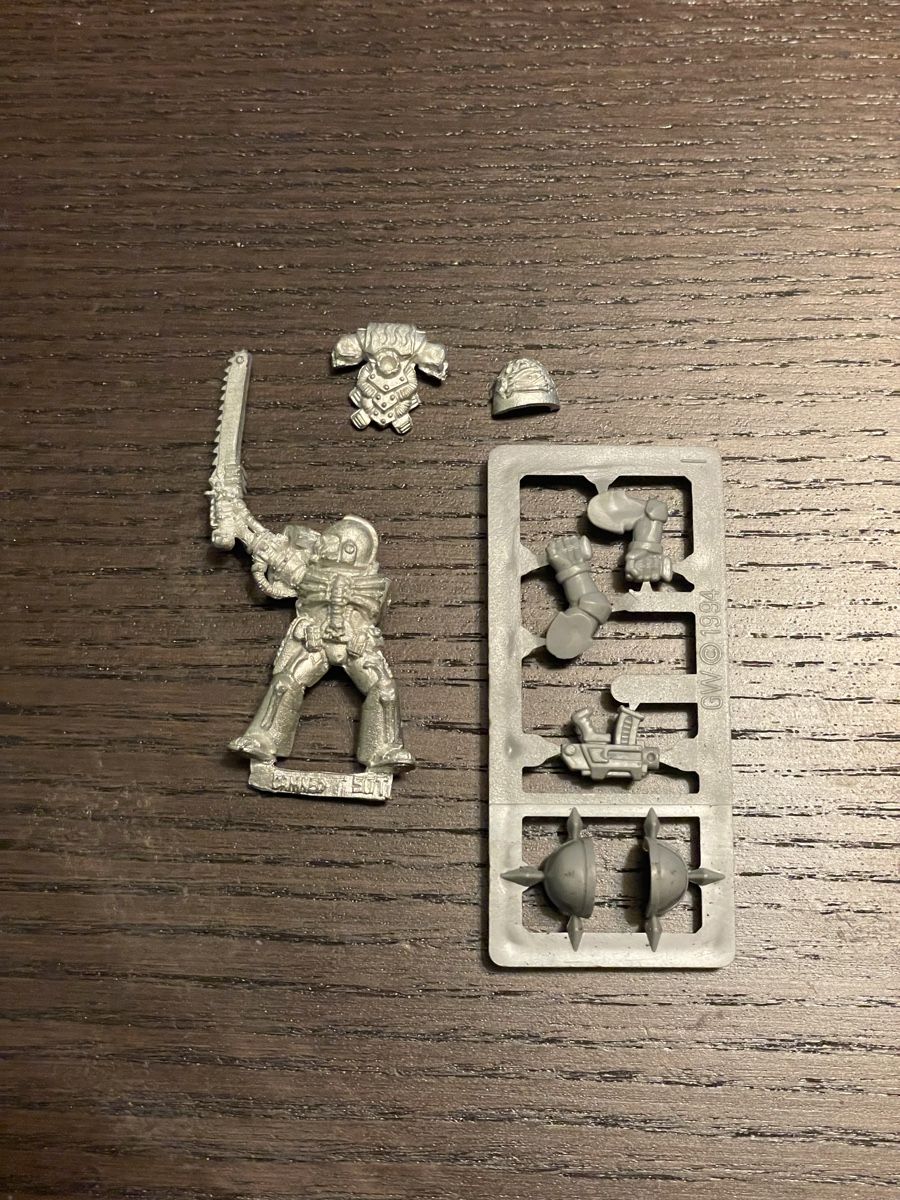 Warhammer 40k Legion of the Damned SGT OOP (Neu (gemäss Beschreibung ...