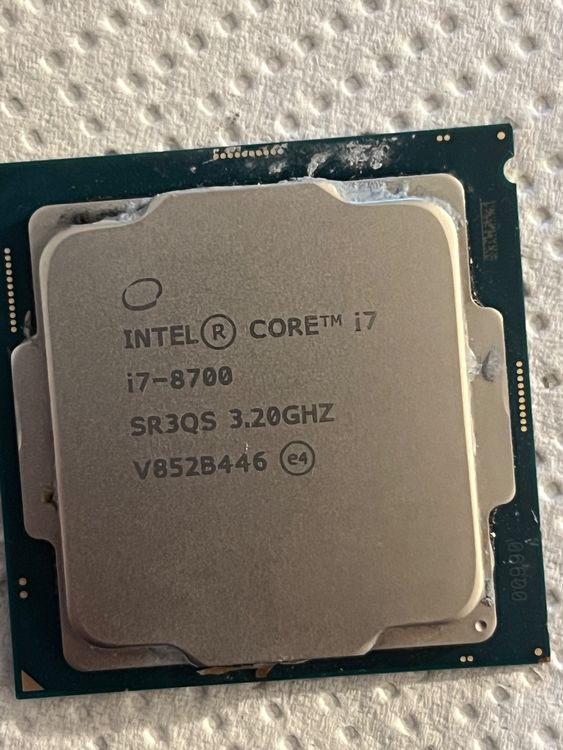 CPU. Intel Core i7-8700. 3.20 GHz. V852B446 | Kaufen auf Ricardo