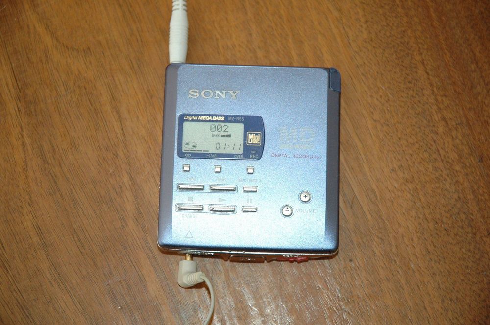 Sony MZ-R55 Portable Minidisc Recorder | Acheter sur Ricardo