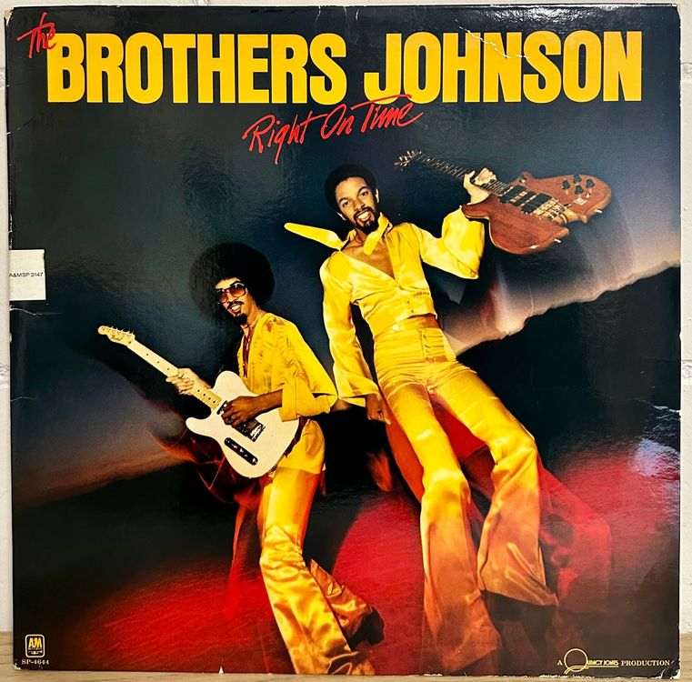 The Brothers Johnson - Right On Time // LP: VG+; Sleeve VG (Gebraucht ...
