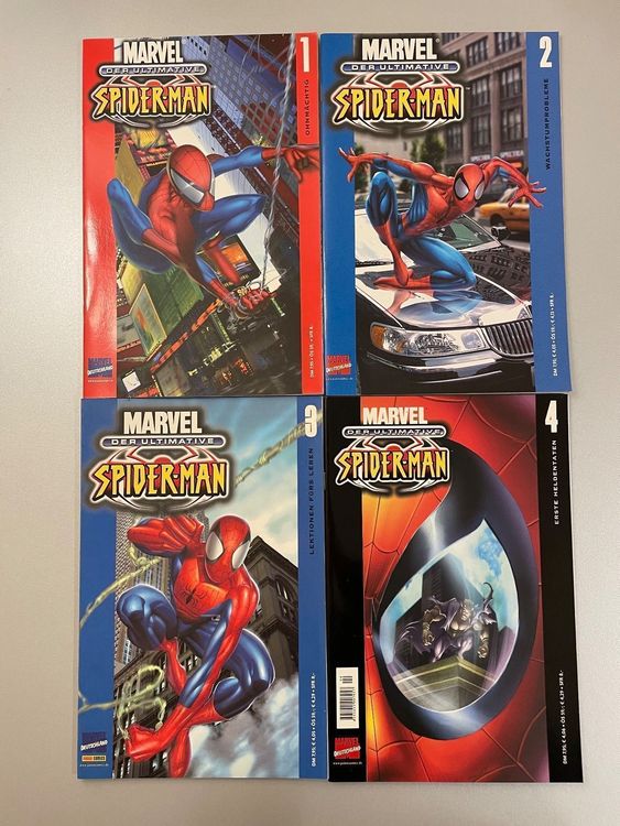 Der Ultimative Spider Man Comic Hefte 1 8 Set Kaufen Auf Ricardo