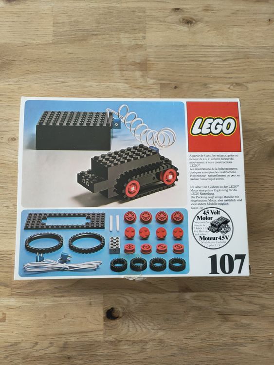 RAR* LEGO 107 4,5 VOLT MOTOR Eisenbahn 1976 (Gebraucht) in Gossau SG ...
