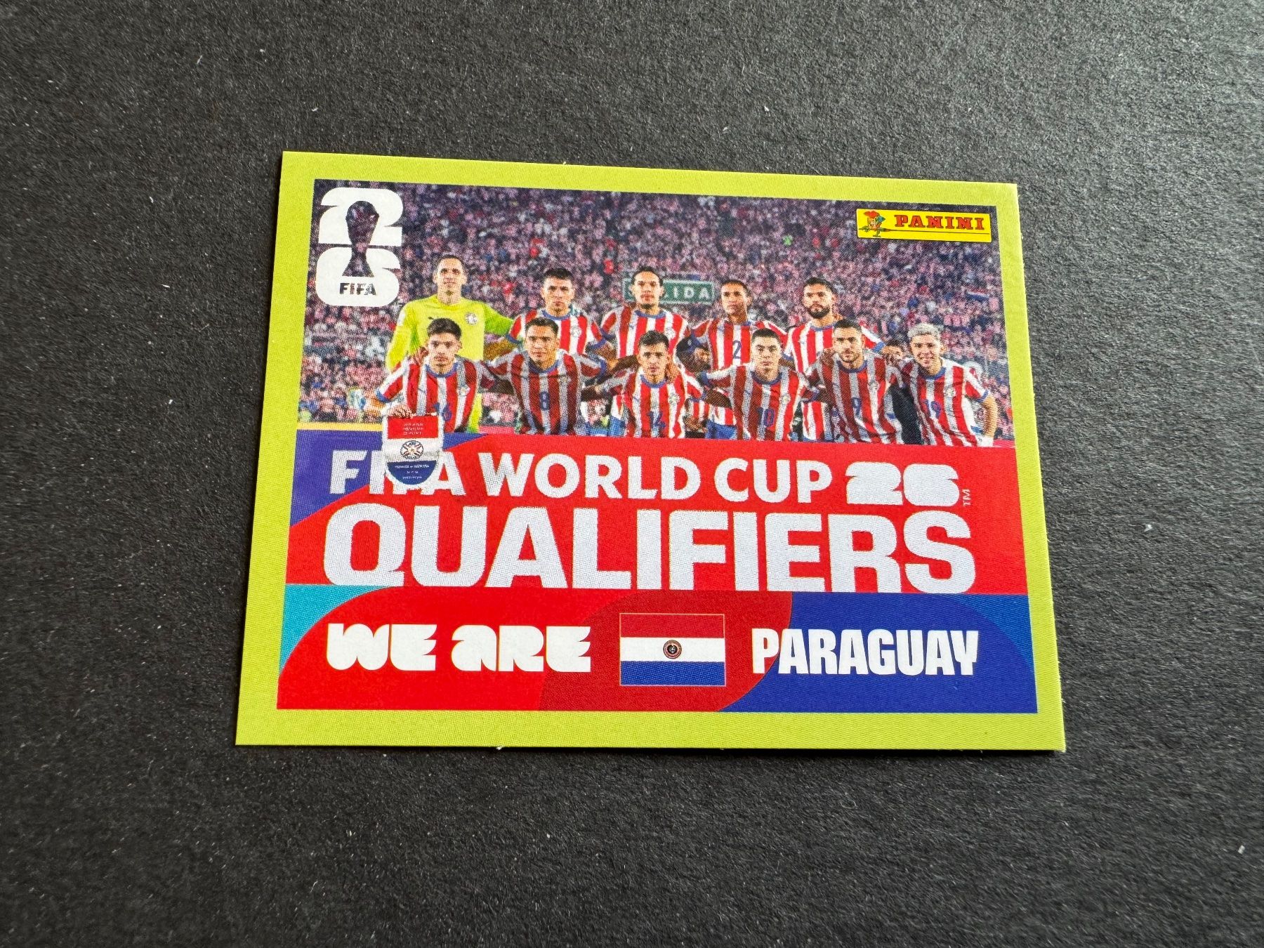 Panini FIFA WM 2026 Paraguay Team Sticker PAR 13 (Neu (gemäss ...