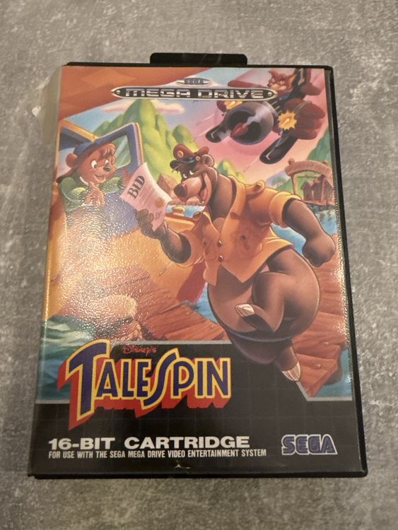 Disney TaleSpin - Sega Mega Drive - Top Zustand! (Gebraucht) in ...