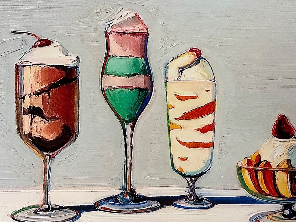 Wayne Thiebaud: Confections Pop Art Print (Neu (gemäss Beschreibung ...