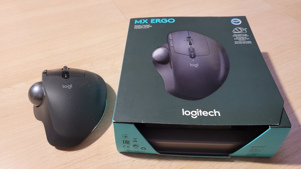 Logitech Maus mit Trackball MX Ergo S, neuwertig, in OVP | Kaufen auf Ricardo