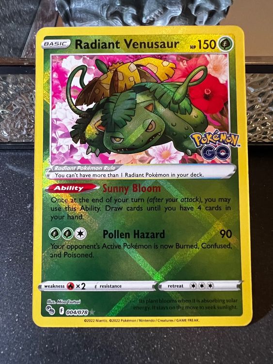 Radiant Venusaur (pokemon go EN) (Gebraucht) in Cugy FR für CHF 5 – mit ...