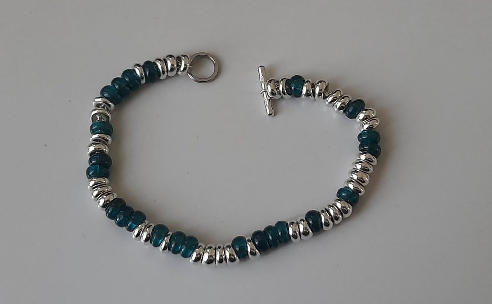 Dodo pomellato bracciale rondelle argento plastica riciclata | Kaufen ...