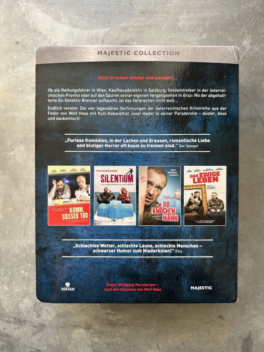 Die Brenner Box - Bluray‘s OVP - 4 Filme Josef Hader (Neu (gemäss ...