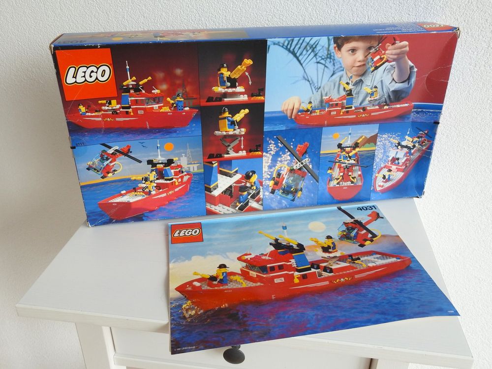 Lego 4031 Firefighter mit Bauanleitung und OVP | Kaufen auf Ricardo