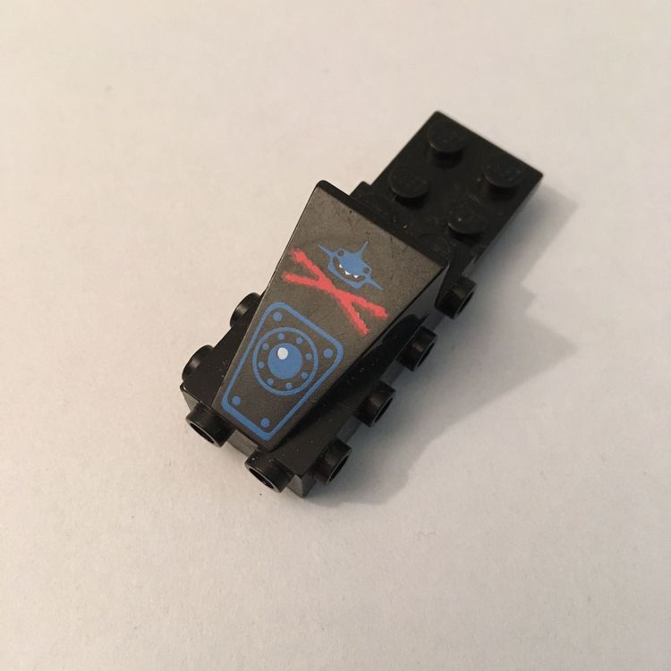 Lego 2336pb01 Cockpit Space Nose Aquashark Blue Shark red X | Kaufen ...