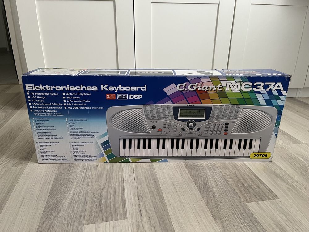 Elektronisches Keyboard C.Giant MC37A (Gebraucht) in Mönchaltorf für ...