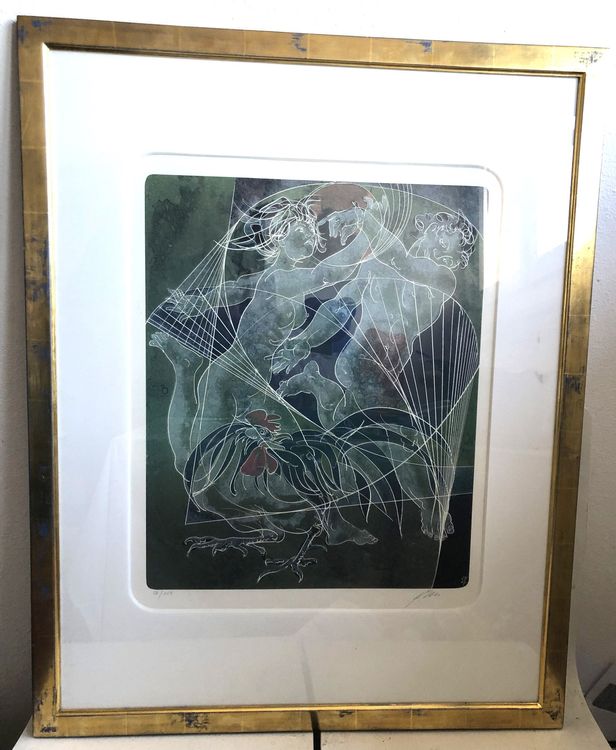 Hans Erni (1909-2015) - Orig. Lithografie - "Morgen" (Gebraucht) in Schaffhausen für CHF 300 ...