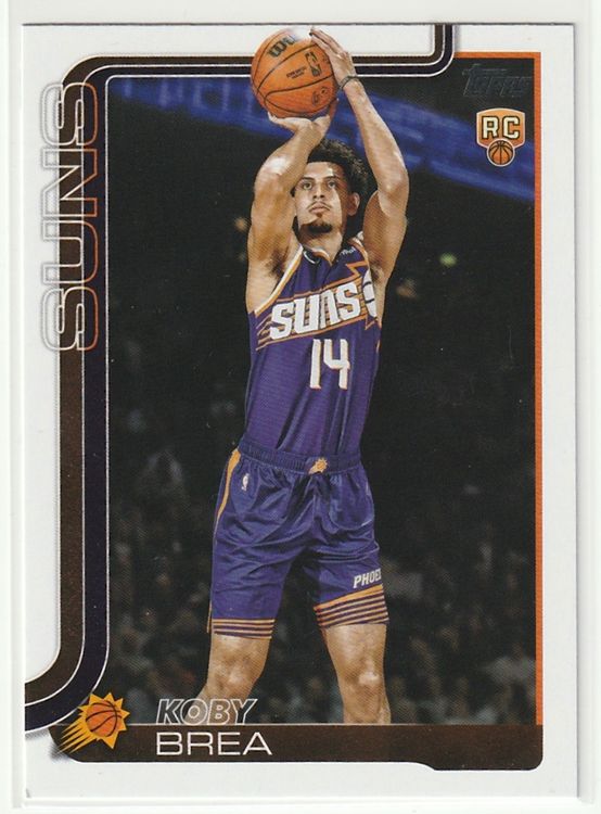2025/26 Topps Flagship Basketball Koby Brea RC Rookie (Neu (gemäss ...