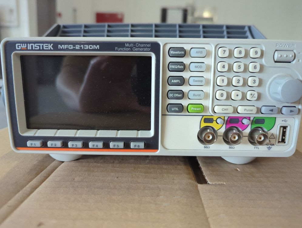 GW Instek MFG-2130M multi channel Function Generator (Neu (gemäss ...