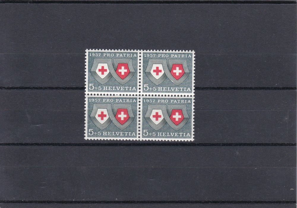 Pro Patria 1957, B81 ** Viererblock | Kaufen auf Ricardo
