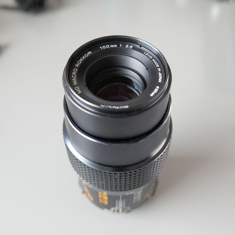Minolta 100mm F/3.5 ROKKOR Macro Lens | Kaufen auf Ricardo