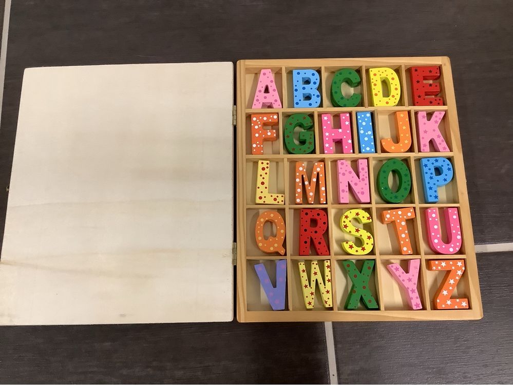 Holz ABC 53 teilig (Gebraucht) in Brugg AG für CHF 9 – mit Lieferung ...