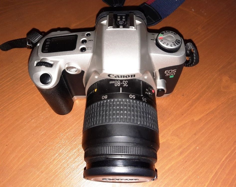 Canon EOS 500N Analoge Spiegelreflexkamera,Objektiv, Tasche (Gebraucht ...