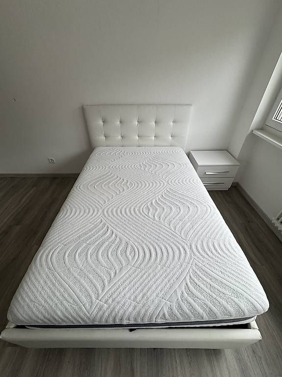 Letto 1 piazza 1/2 con contenitore + materasso memory foam (D'occasion ...