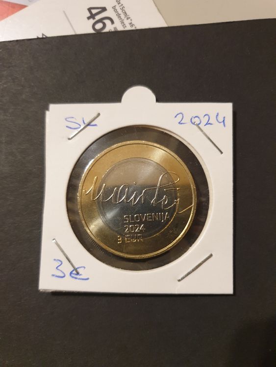 Slovénie 3€ 2024 Rudolf Maister (Neuf (Voir description)) à Versoix ...