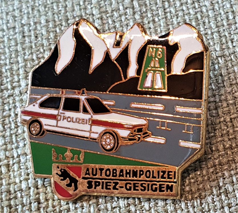 E217 Pin Autobahn Polizei Spiez Gesigen (Gebraucht) in Reinach BL für CHF 2.5 – mit Lieferung ...