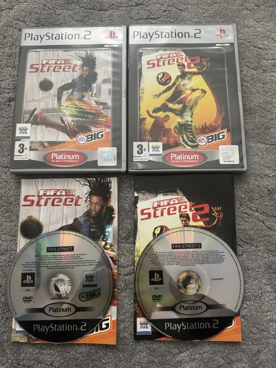 PS2 FIFA STREET + FIFA STREET 2 – Gebraucht (Gebraucht) in Kriens für ...