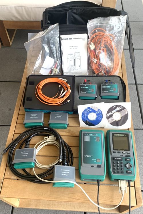 Fluke Black Box Omni Scanner2 cat5/5E/6,cat6 shield, fiber | Kaufen auf Ricardo
