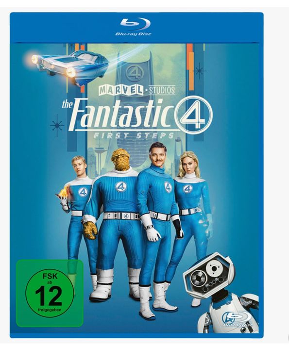 Fantastic Four Blu-Ray Neuheit 2025 neu und ungeöffnet (Neu und ...