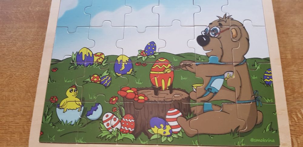 Holzpuzzle Ostern, 24-teilig (Neu (gemäss Beschreibung)) in Dietikon ...