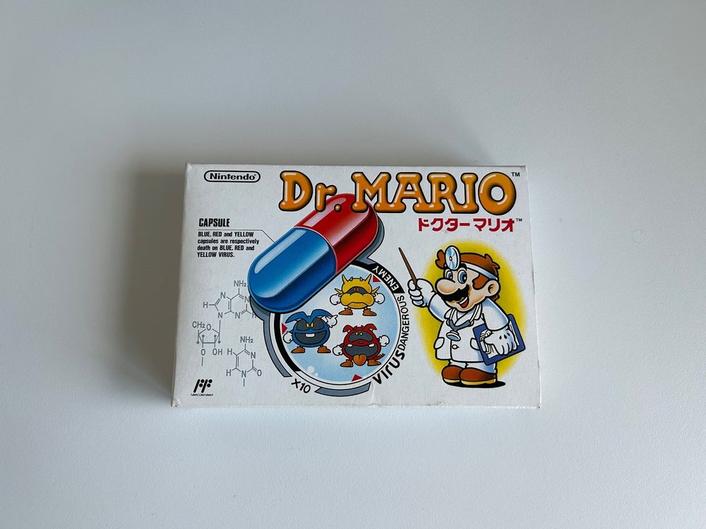 Dr Mario Nintendo NES Famicom Spiel OVP | Kaufen auf Ricardo