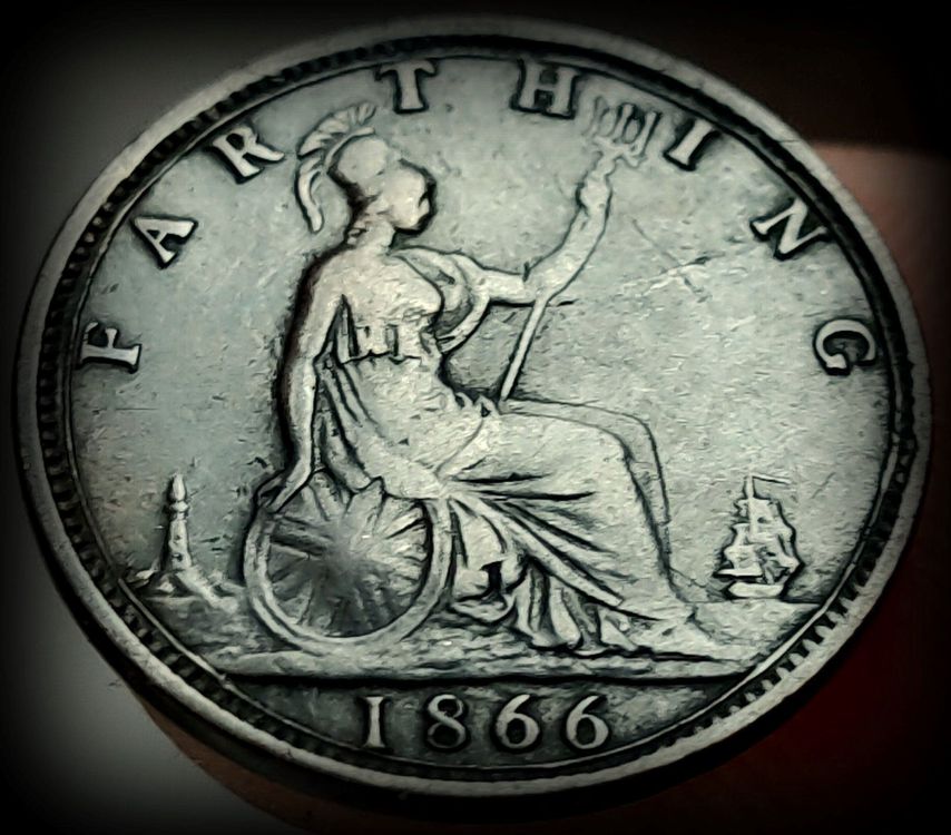 GROSSBRITANNIEN 1 FARTHING 1866 | Kaufen auf Ricardo