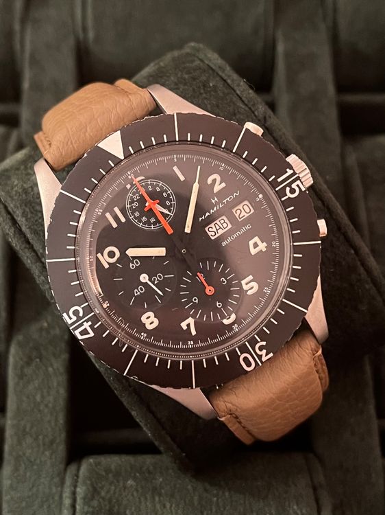 Hamilton Military Chronograph Lemania 5100 Ultra Rare | Kaufen auf Ricardo