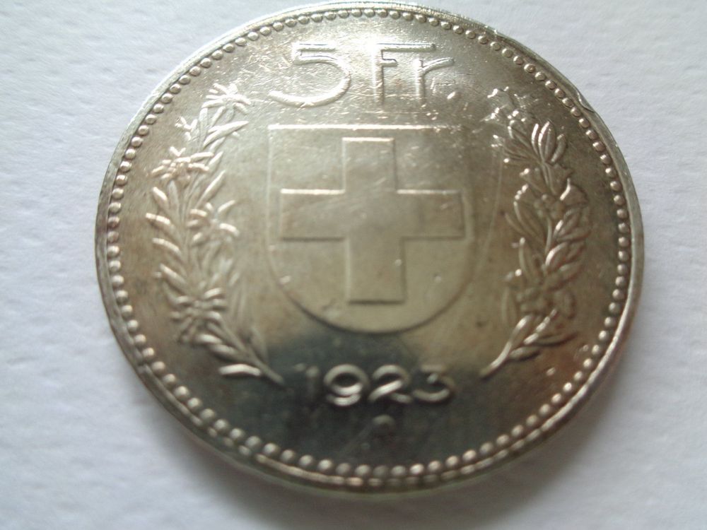 5 FRANKEN 1923 top qualité (Gebraucht) in luzern für CHF 52 – mit ...