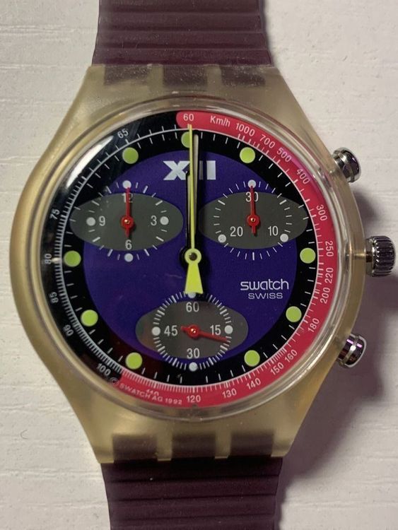 Swatch Chrono "BLUE CHIP" | Kaufen auf Ricardo