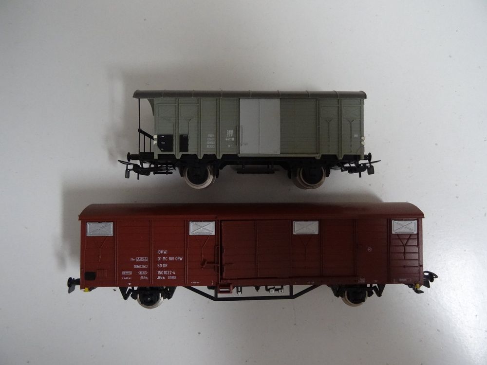 PIKO 2 wagons dès 1.-fr (Gebraucht) in bassecourt für CHF 5 – mit Lieferung auf Ricardo kaufen