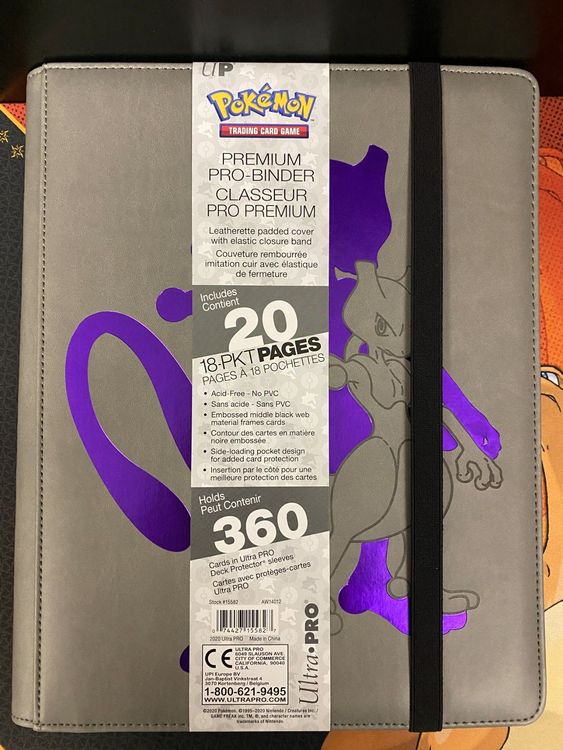 Pokemon Mewtwo & Mew Set mit Binder (Neu und originalverpackt) in ...