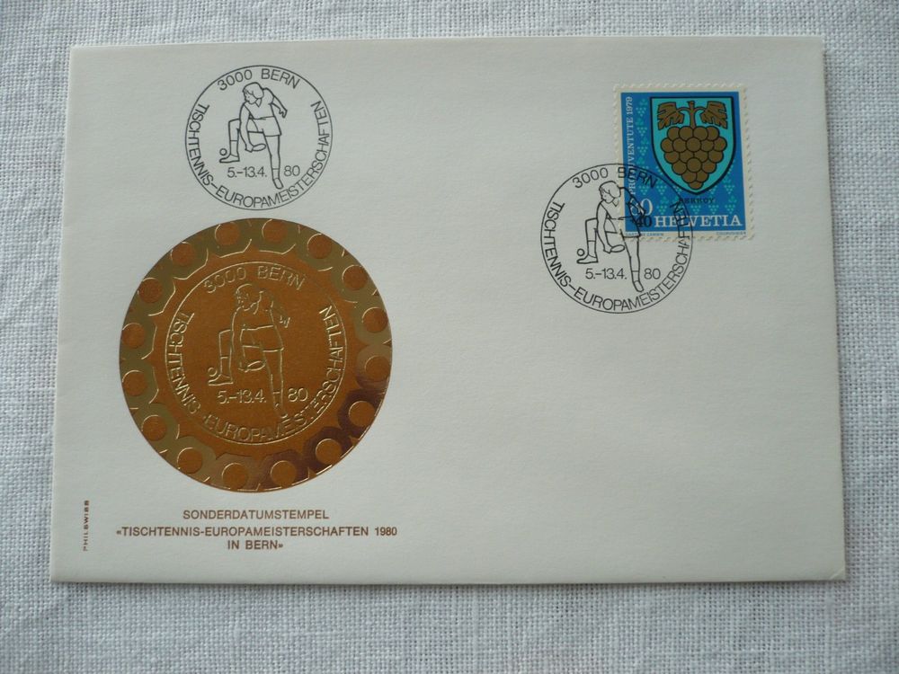 1980 Tischtennis-WM, Bern (Gebraucht) in Zürich für CHF 1 – mit Lieferung auf Ricardo kaufen