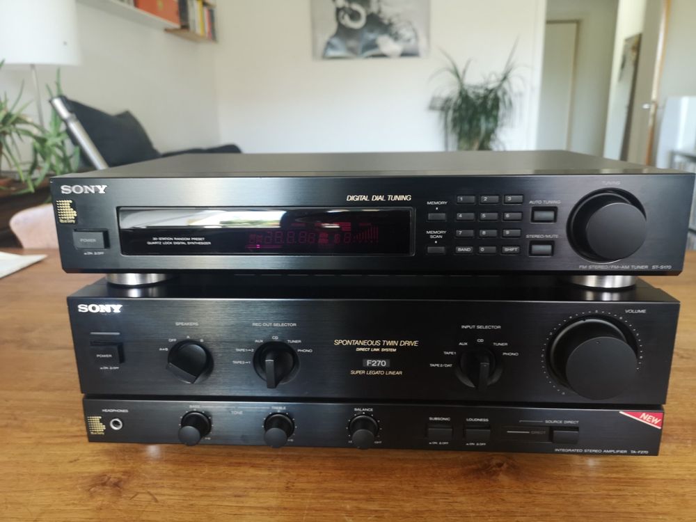Verstärker Sony Amplifier TA-F270/ Tuner ST-S170 | Kaufen auf Ricardo