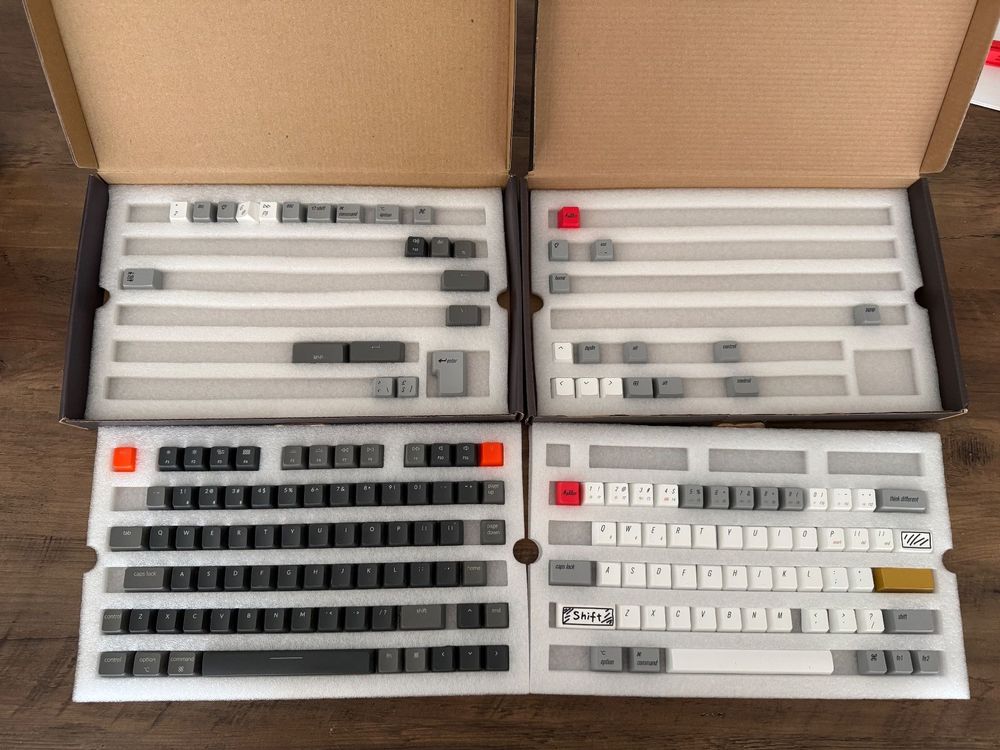 Assortierte Keycaps (Keychron K2 Original & Vintage Apple) (Gebraucht ...