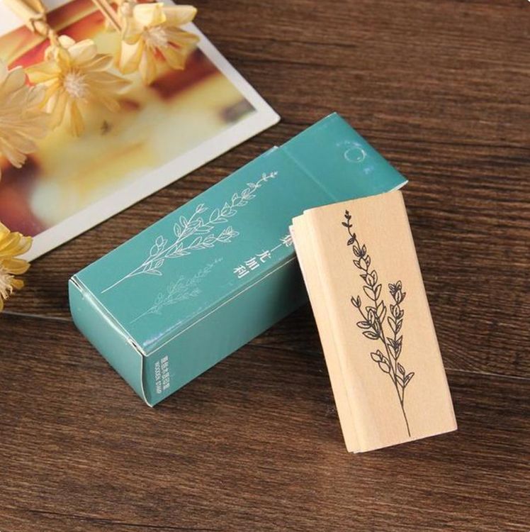 NEU Stempel Motivstempel Pflanzen Blumen Scrapbook Basteln (Neu und ...