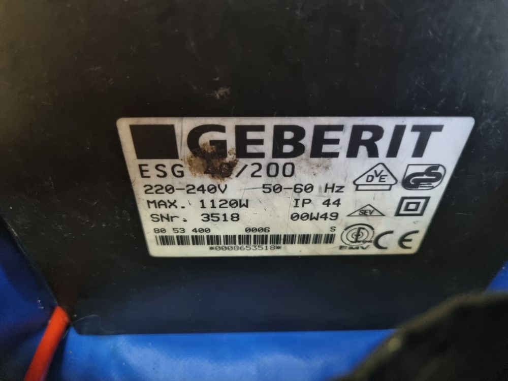 Geberit Elektroschweissgerät ESG 40/200 | Kaufen auf Ricardo