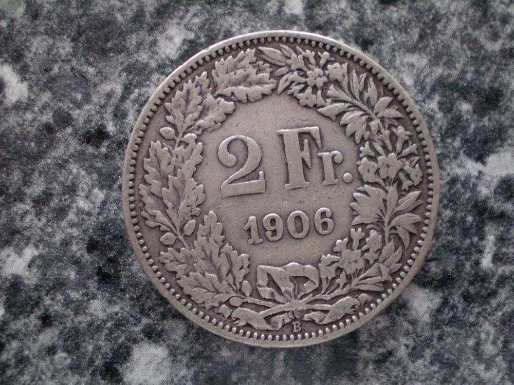 2 Fr.1906 !!! Rar !!! ab 1.- !!! (Gebraucht) in Dierikon für CHF 5 – mit Lieferung auf Ricardo ...