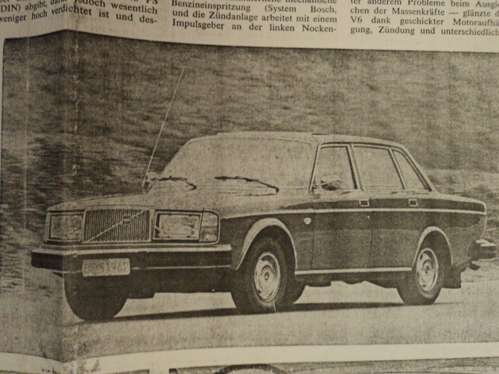 Prospekt Test AR Volvo 264 DL Automat von 1975 | Kaufen auf Ricardo