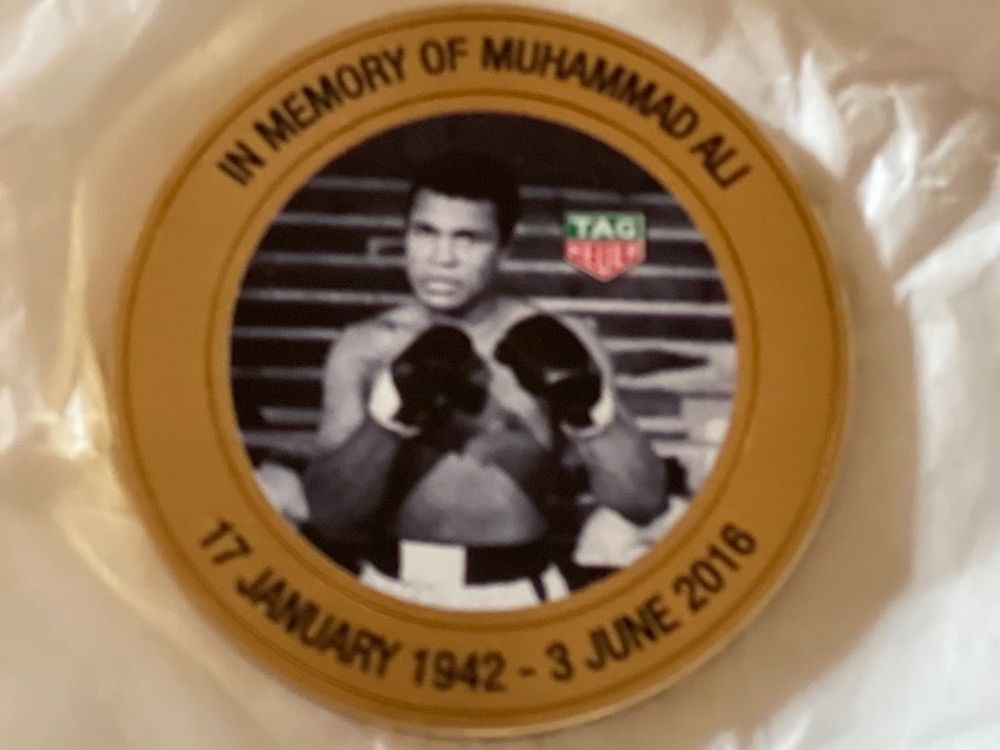 Médaille Muhammad Ali TAG HEUER | Kaufen auf Ricardo